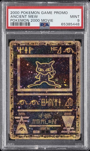 2000 POKEMON GAME MOVIE POKEMON 2000 MOVIE ANCIENT MEW PSA 9 | eBay