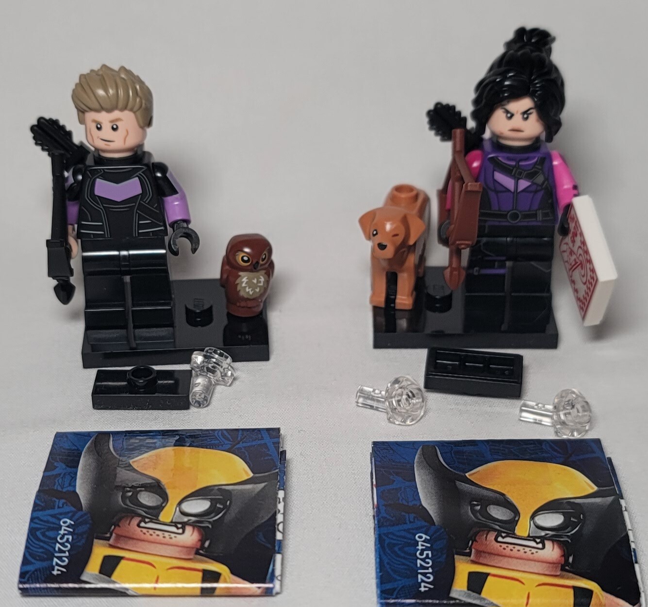 LEGO Marvel Series 2 KATE BISHOP & HAWKEYE Minifigure lot CMF 71039 ...