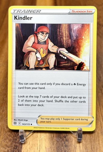 Kindler 143/172 Non Holo Brilliant Stars Trainer Pokemon Card NM | eBay