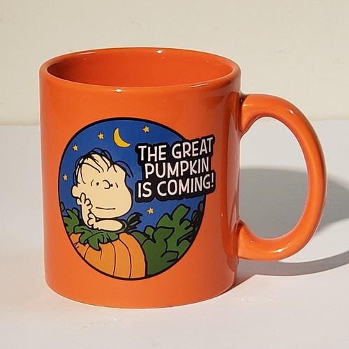 Peanuts The Great Pumpkin Is Coming! Linus Halloween Fall Mug | eBay