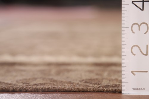 Geometric Brown Wool Rug Kilim Reversible Area Rug 5x6 Ft Bedroom ...
