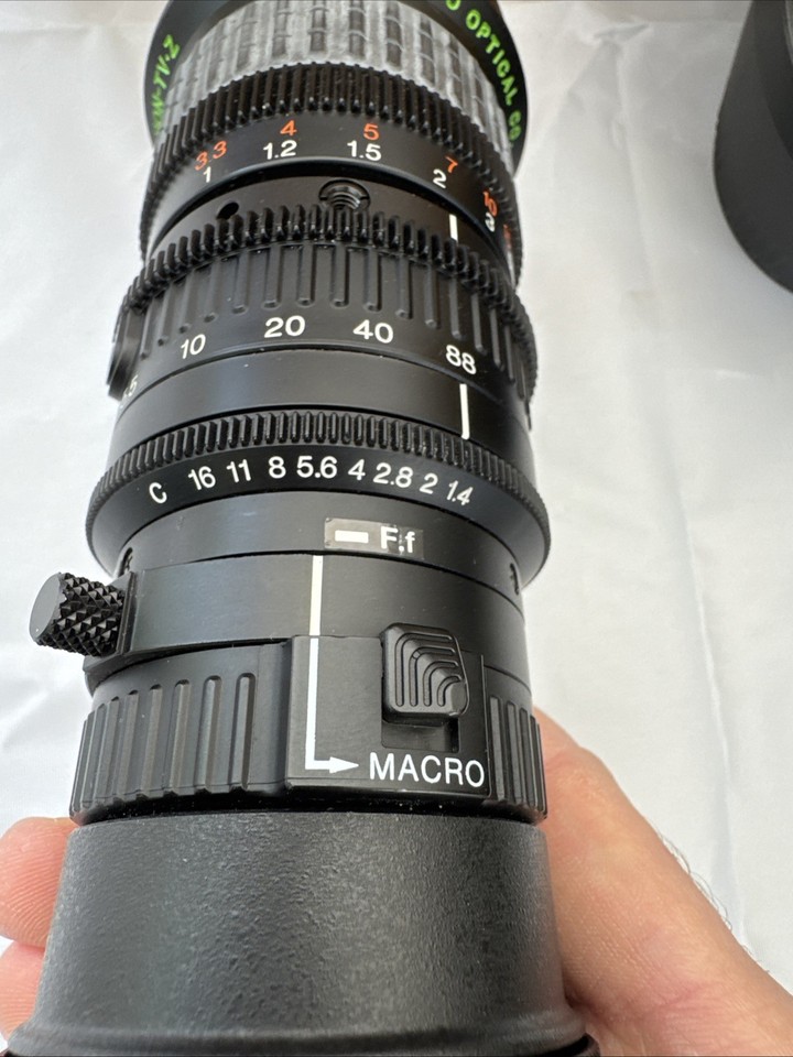 FUJINON T16X5.5DA-D59 16x Zoom Video Lens W/C-type TV Lens for 3CCD | eBay