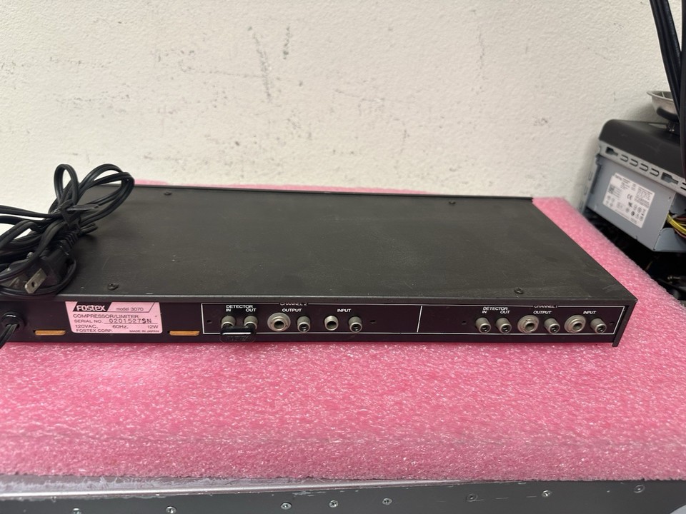 Fostex 3070 Compressor / Limiter Rackmount | eBay