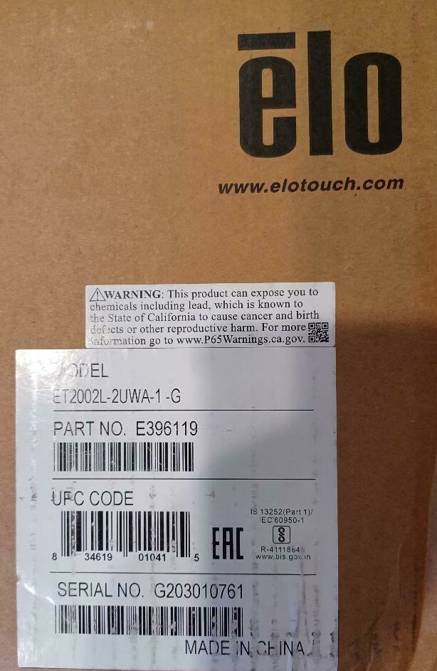 ELO ET2002l-2UWA-1-G touch screen | eBay UK