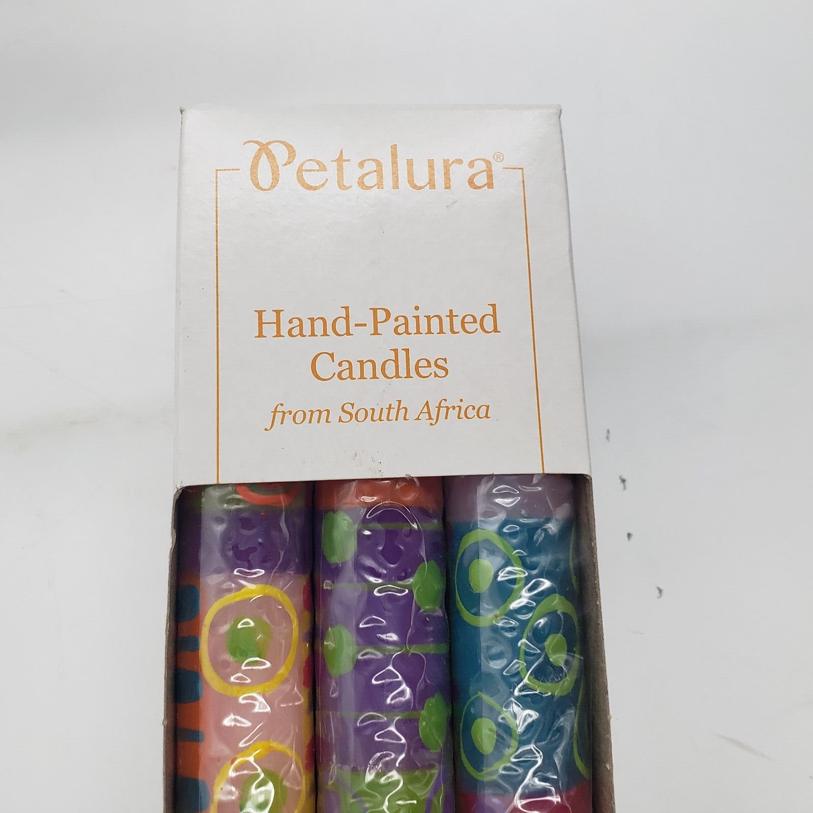 Petalura Hand Painted Candles from South Africa Multicolor | eBay
