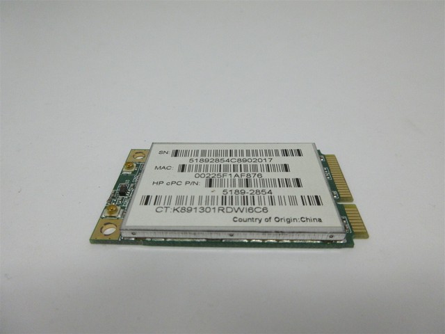 HP Realtek TouchSmart Iq500 WiFi Wireless Network Card 5189-2854 ...