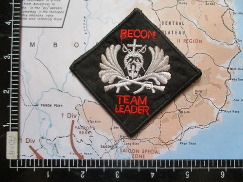 PATCH_ MACV-SOG RT ILLINOIS CCC RECON TEAM LEADER 5th SFGrp Vietnam ...