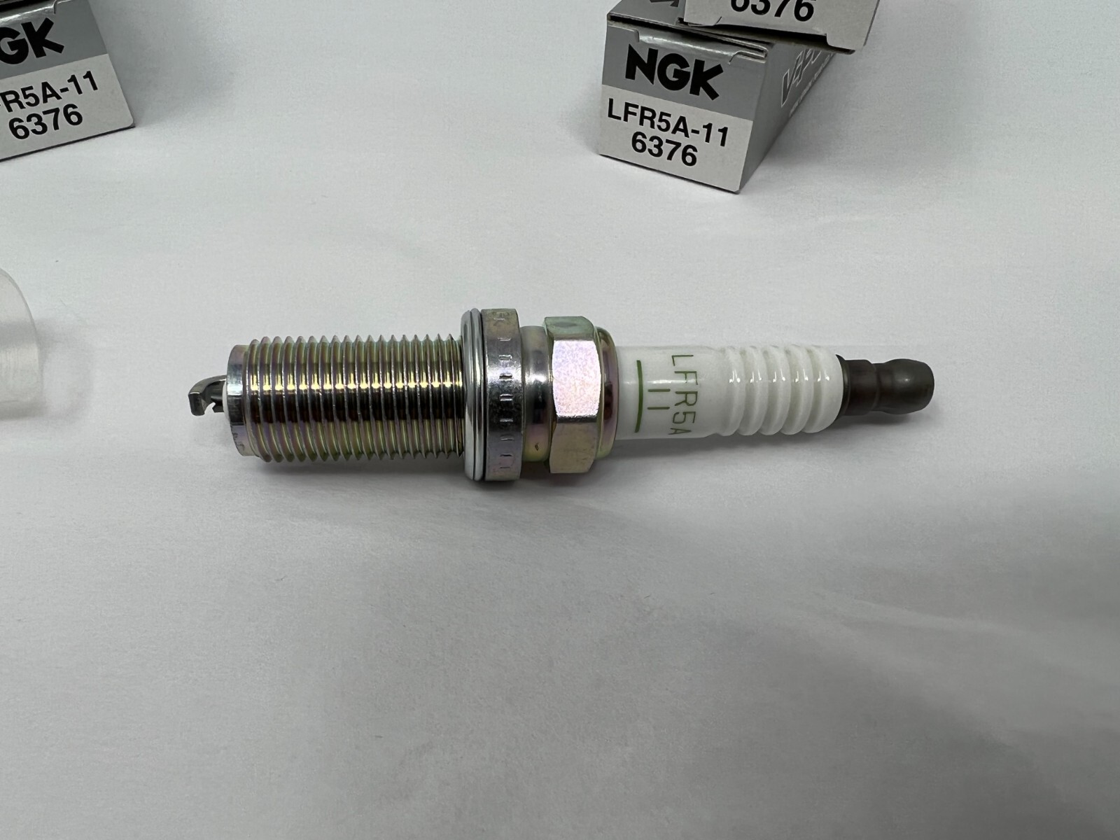 NEW Pack of 4 NGK LFR5A-11 6376 V-Power Spark Plugs Fast Free Shipping ...