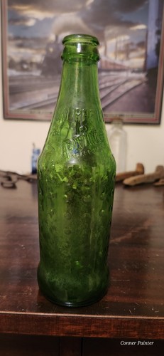 ⭐️Vintage 1980 Embossed 10 Fl Oz Sprite Green Glass Soda Bottle. Mint ...