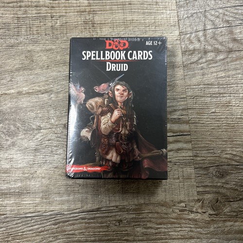 Gale Force Nine D&D Druid Spellbook Cards Version 3 C56700000 ...