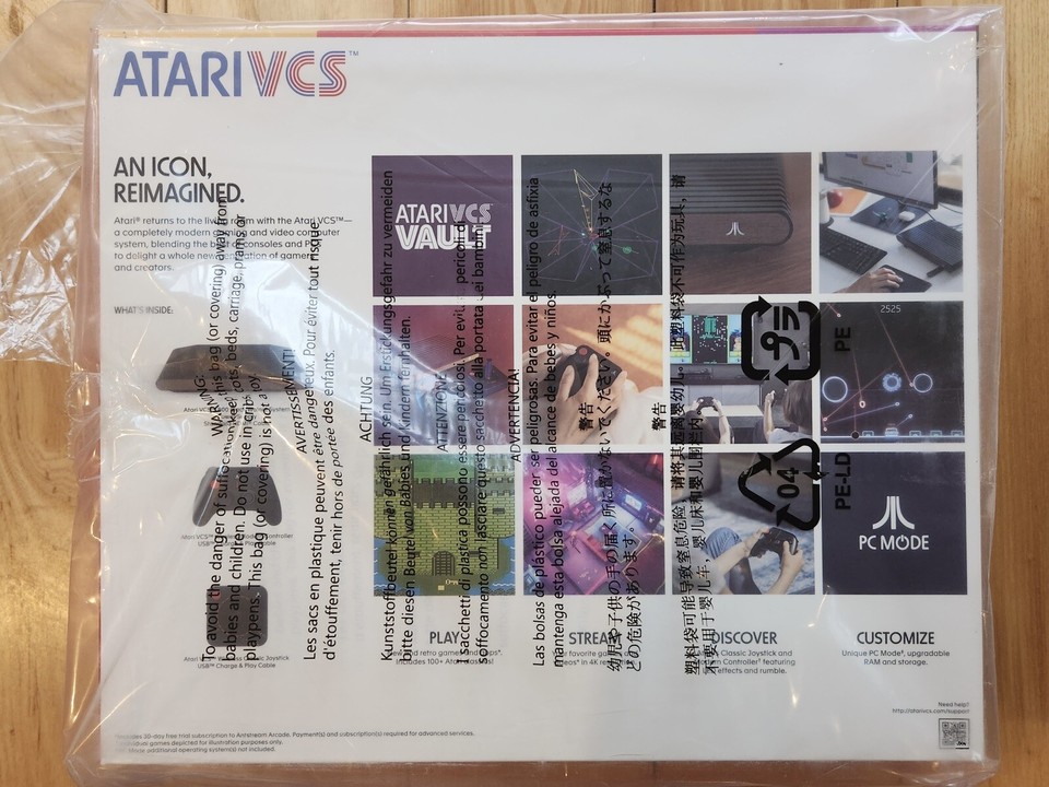 TWO Atari VCS 800’s 32GB Console All-In Bundles - Black Walnut - Both ...