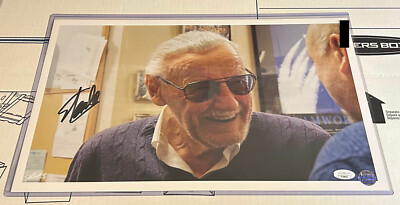 Stan Lee Signed 11x17 photo - JSA Certified | eBay