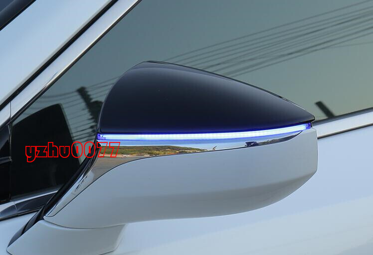 2019-2021 For Lexus ES Unlock Blue Light/ LED Rearview Mirror Light ...