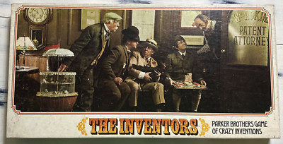 The Inventors Vintage Board Game 1974 Parker Brothers Complete Read | eBay