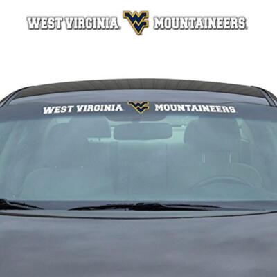 West Virginia Mountaineers Auto Windshield Decal [NEW] Car Shield ...
