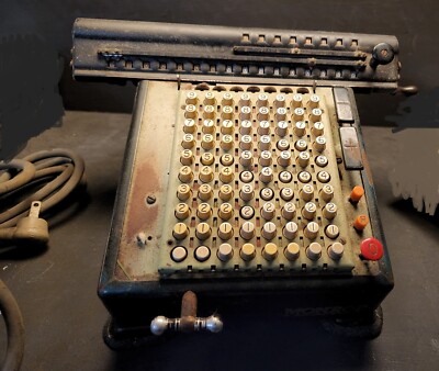 Antique Monroe High Speed Adding Calculator, vintage, untested | eBay
