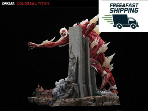 CHIKARA Studio Attack on Titan Colossal Titan Resin Model In Stock ...