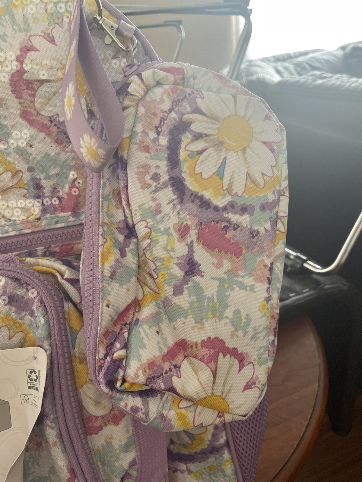 Wonder Nation 3 Piece Girls School Backpack w/ Lunch & Pencil Case ...