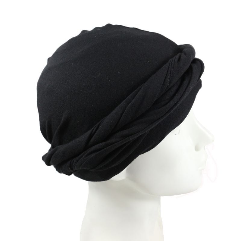 Turban Durag for Men Unisex Satin Silk Lined Elastic Turban Head Wrap ...