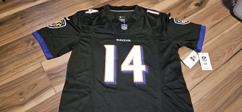 Ravens #14 Kyle Hamilton Limited Jersey -Black/Large Stitched | eBay