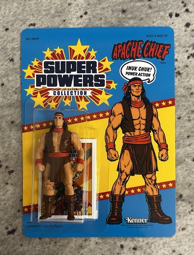 Custom DC “Kenner” Super Powers APACHE CHEIF Figure-MOC- With ...