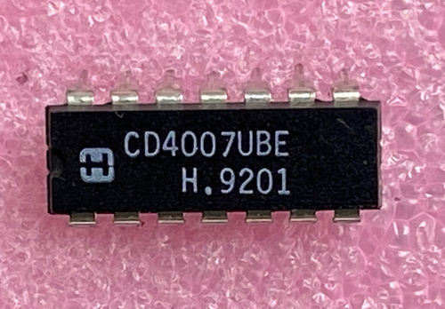 Harris CD4007UBE dual complementary pair plus inverter Integrated ...