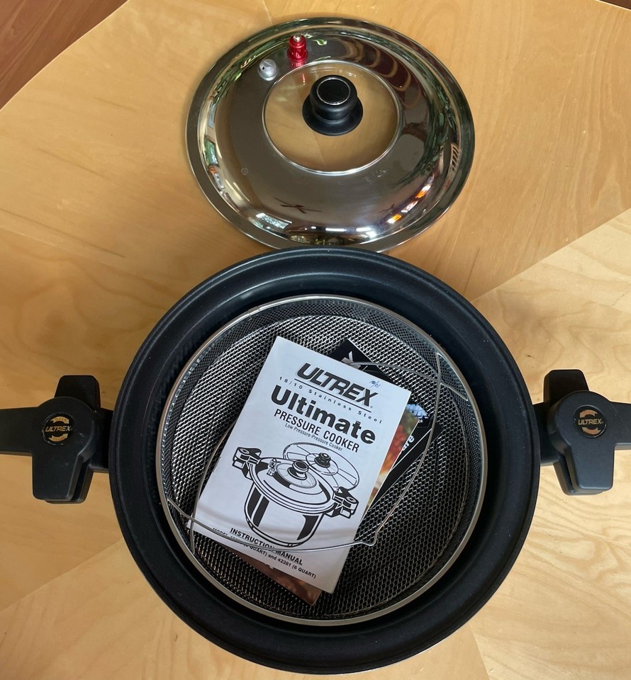Ultrex Ultimate Pressure Cooker 18 / 10 Stainless Steel 8 Qt Model 42275 | eBay