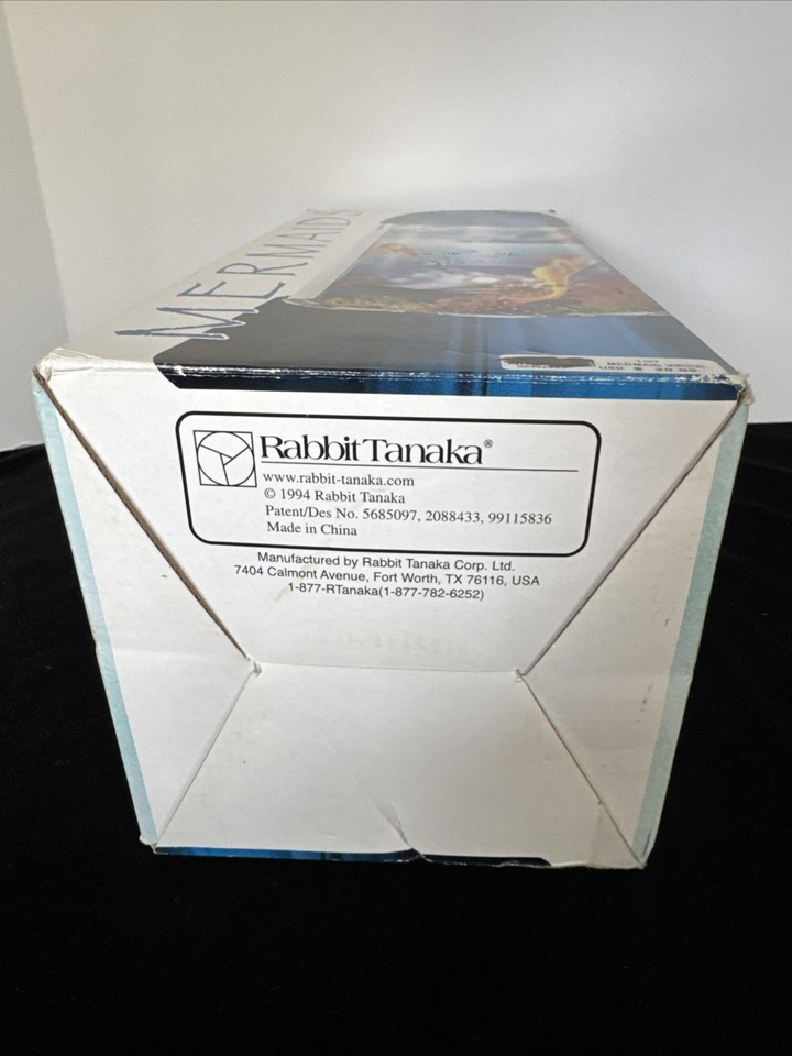 Vintage 1994 Rabbit Tanaka Mermaids Motion Lamp NEW OPEN BOX | eBay