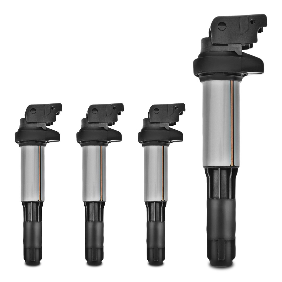 Set of 4 Ignition Coils for BMW E46 E87 E88 E90 116i 120i 316i 318i ...