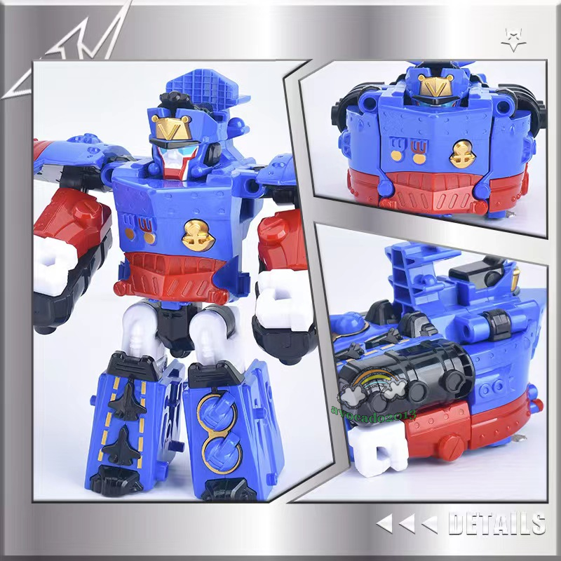 Tobot Ⅳ Riptide Boat Transforming Robot Vehicle Action Figure Toy 5.3in ...