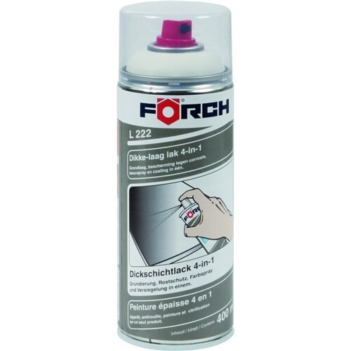FORCH Spray Paint 4-1 PURE WHITE L222 400ML 4-in-1 thick coat system ...