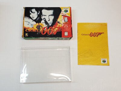 007 Goldeneye Nintendo 64 Box & Manual Only *** | eBay