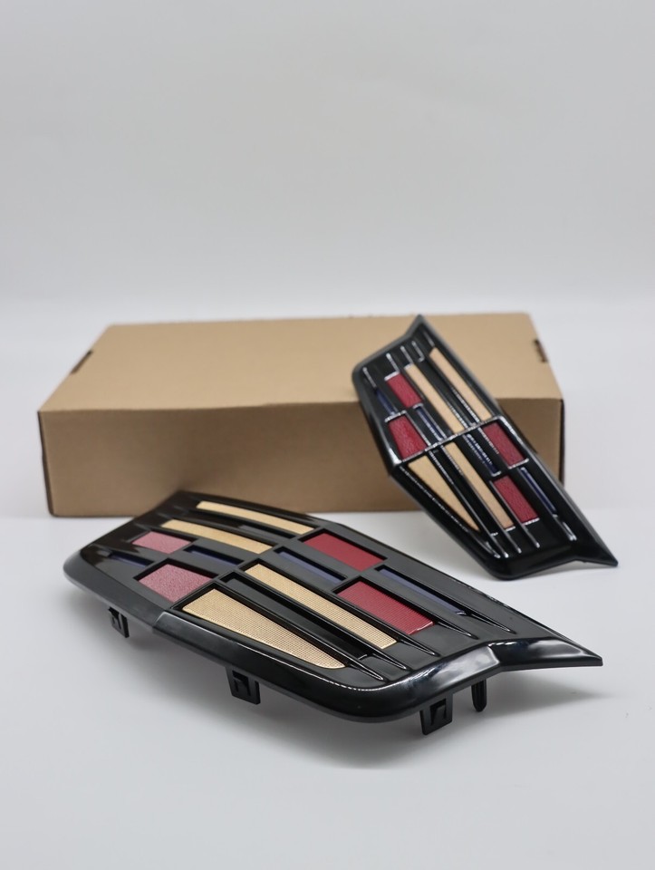 Clip-On Front Badge & Rear Sticker Emblem For 2015-2017 CT6 XT5 XTS ATS ...