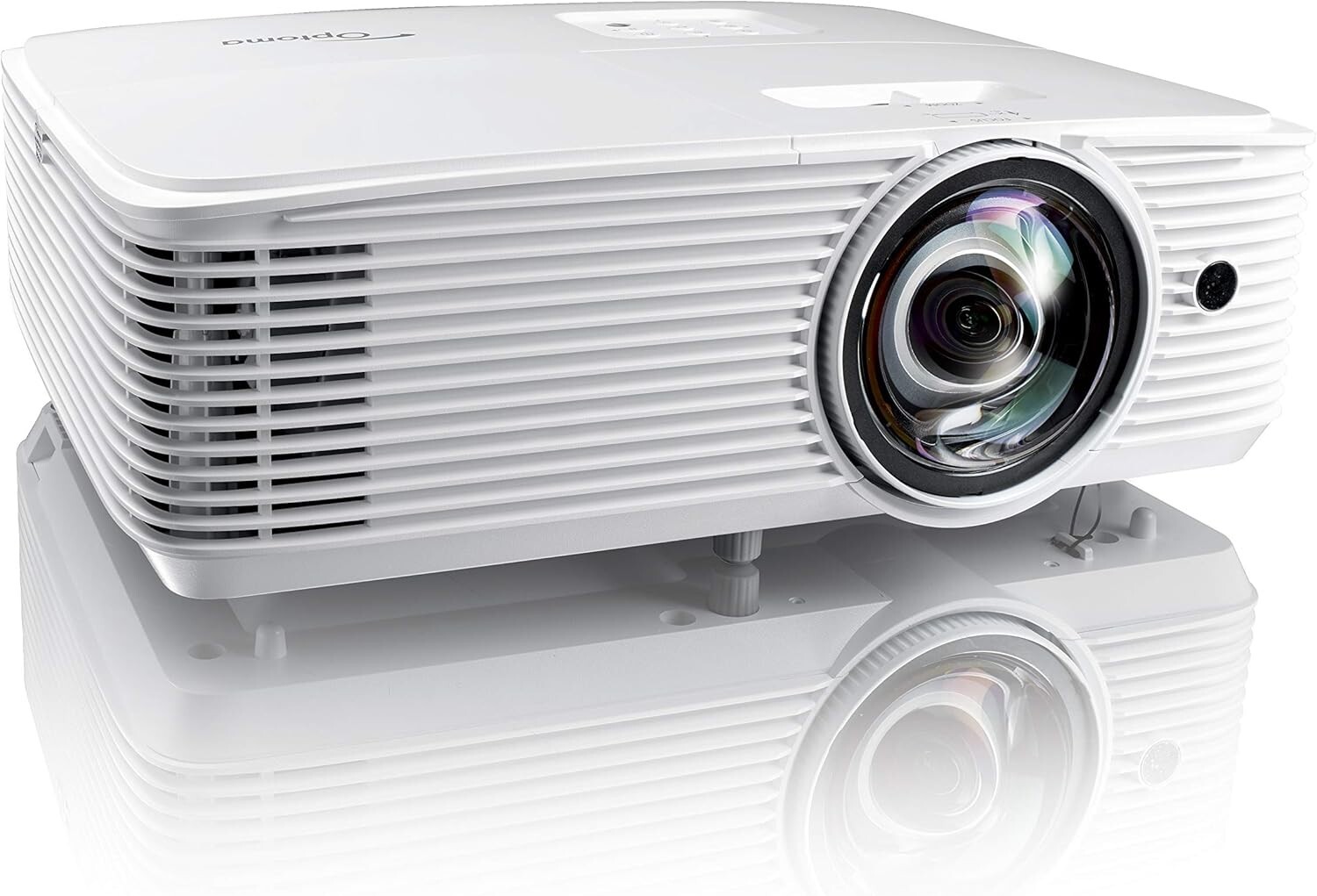 Optoma EH412ST Short Throw 1080P HDR Projector Bright 4000 Lumens ...