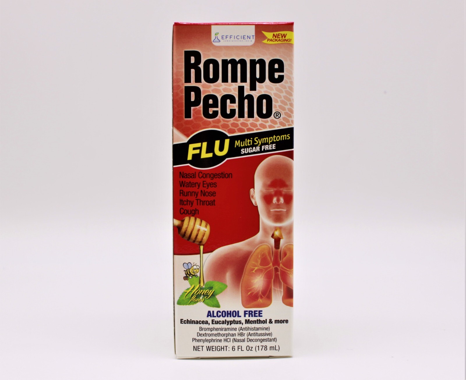 Rompe Pecho SF Sugar Cough Syrup - 6 FL Oz Exp Feb. 2021 for sale ...