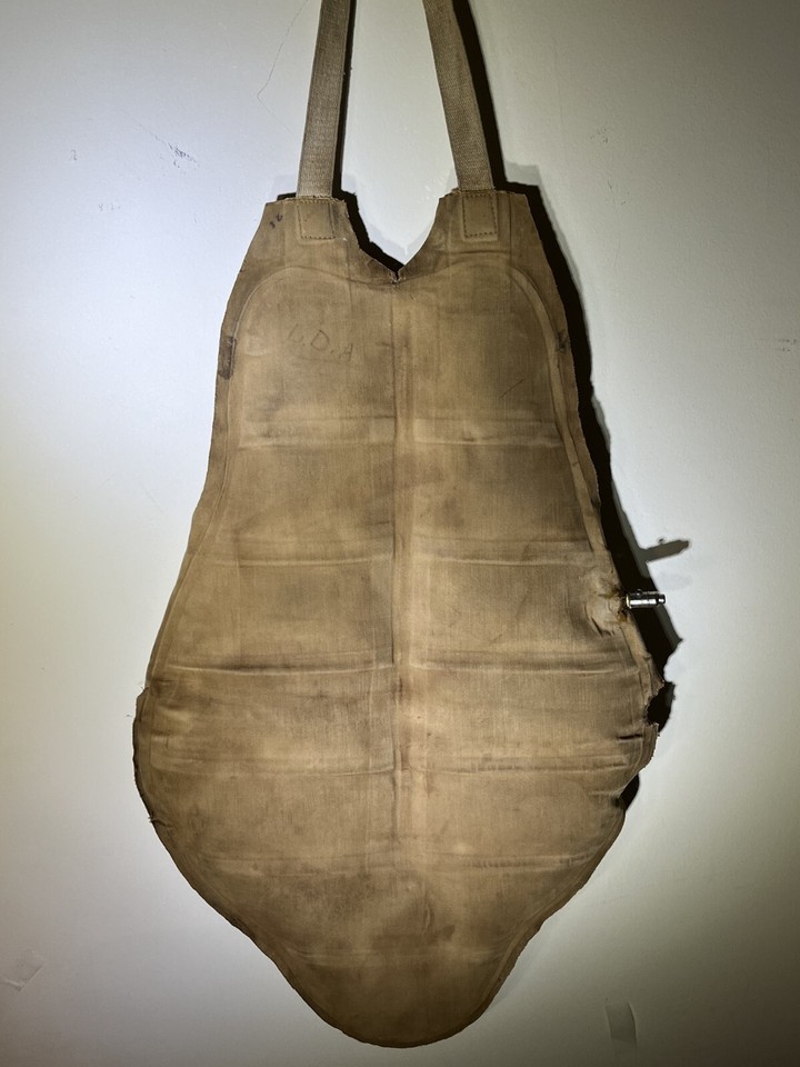 Antique Early 1900 AJ Reach Inflatable Baseball Catcher Chest Protector ...