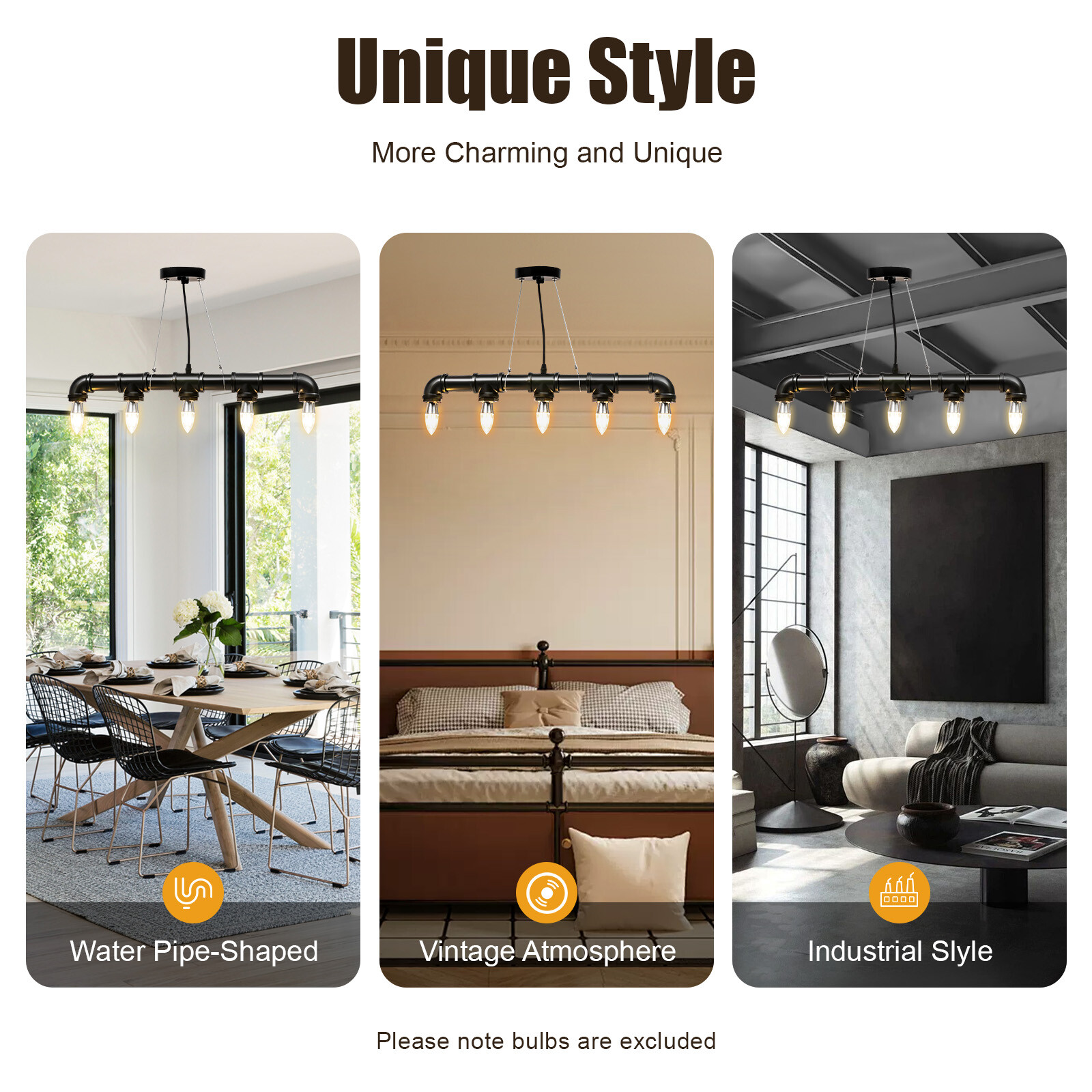 Retro Edison Loft DIY Industrial Lamp Fixture Hanging Ceiling Light Pendant E27 | eBay