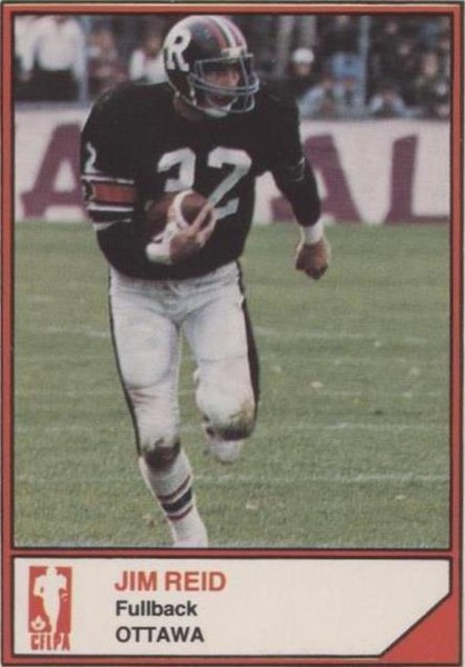 1983 Jogo Limited CFL - #35 Jim Reid (RC) for sale online | eBay