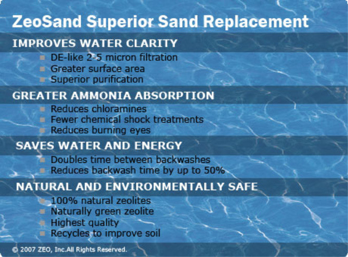 ZeoSand Filter Media For Sand Filters | eBay