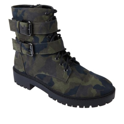 Jessica Simpson Green Camo JS-Kerina Combat Boots Size 8.5W NIB | eBay