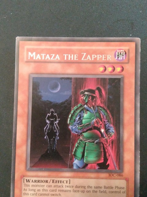 Yu-Gi-Oh! TCG Mataza the Zapper Invasion of Chaos IOC-086 Unlimited ...