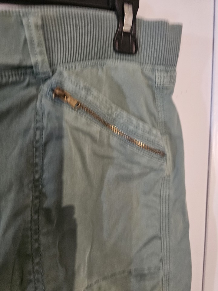 Sonoma Turquoise Teal Cargo Pants Size 14 Elastic Waist | eBay