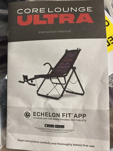 FitNation Core Lounge Ultra Workout Chair Ab Trainer, Alloy Steel with ...