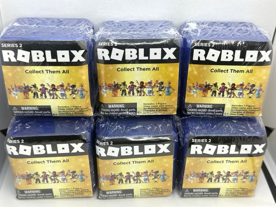6x Roblox Mystery Figure Boxes - Celebrity Series 2 - Blind Boxes - New ...