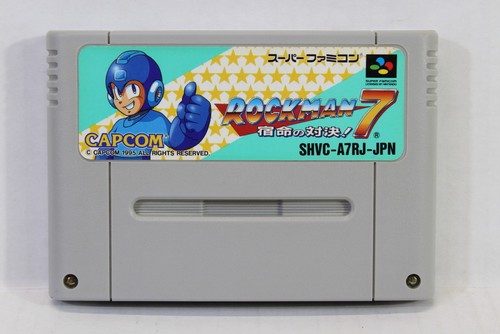 Rockman 7 Mega Man SFC Nintendo Super Famicom SNES Japan Import I1905 ...