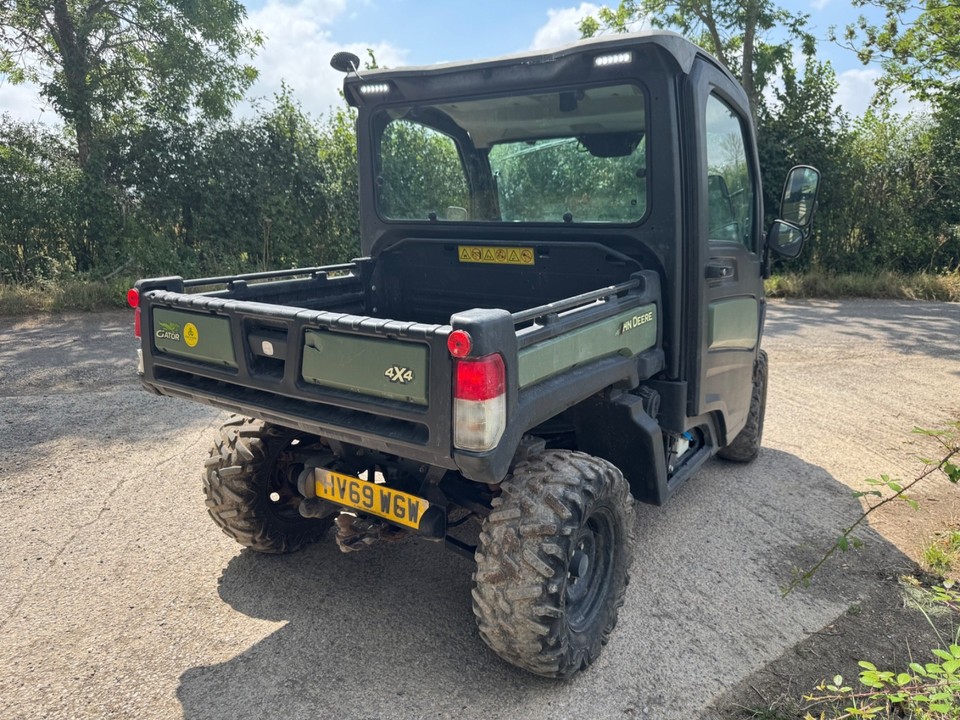 John Deere Gator 865M UTV, Full Cab, 4x4, Road Reg, Like Gator, Ranger ...