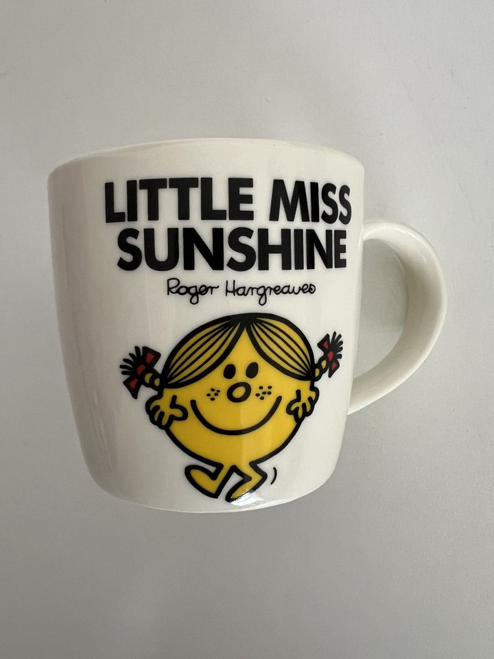 Little Miss Sunshine Ceramic Chorion Mug 2009 Mr. Men Mug By Roger ...