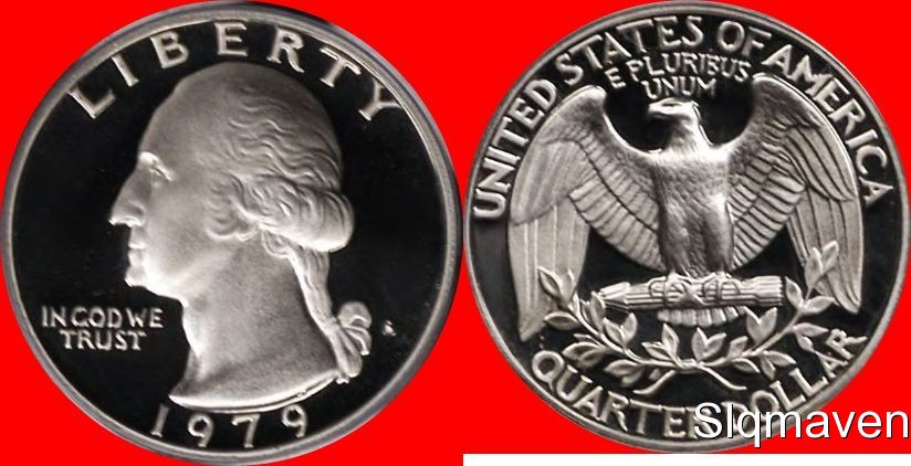 1979 S Type 1 Washington Quarter Deep Cameo Gem Proof | eBay