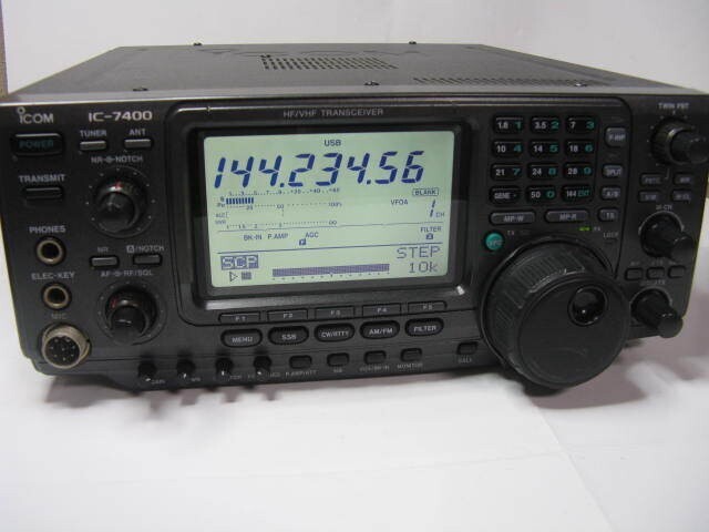 ICOM IC-7400 All Mode Transceiver HF/50/144 100W Auto Antenna Tuner ...