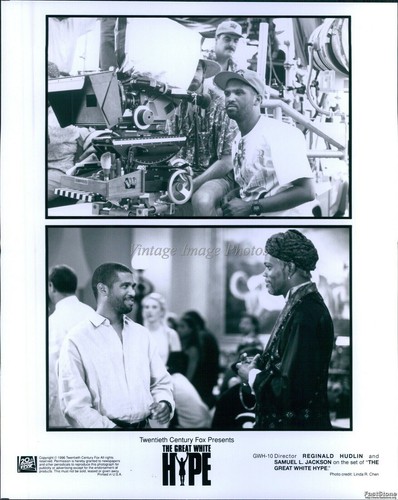 1996 Reginald Hudlin Samuel L Jackson Of The Great White Hype Movie 8X10 Photo | eBay